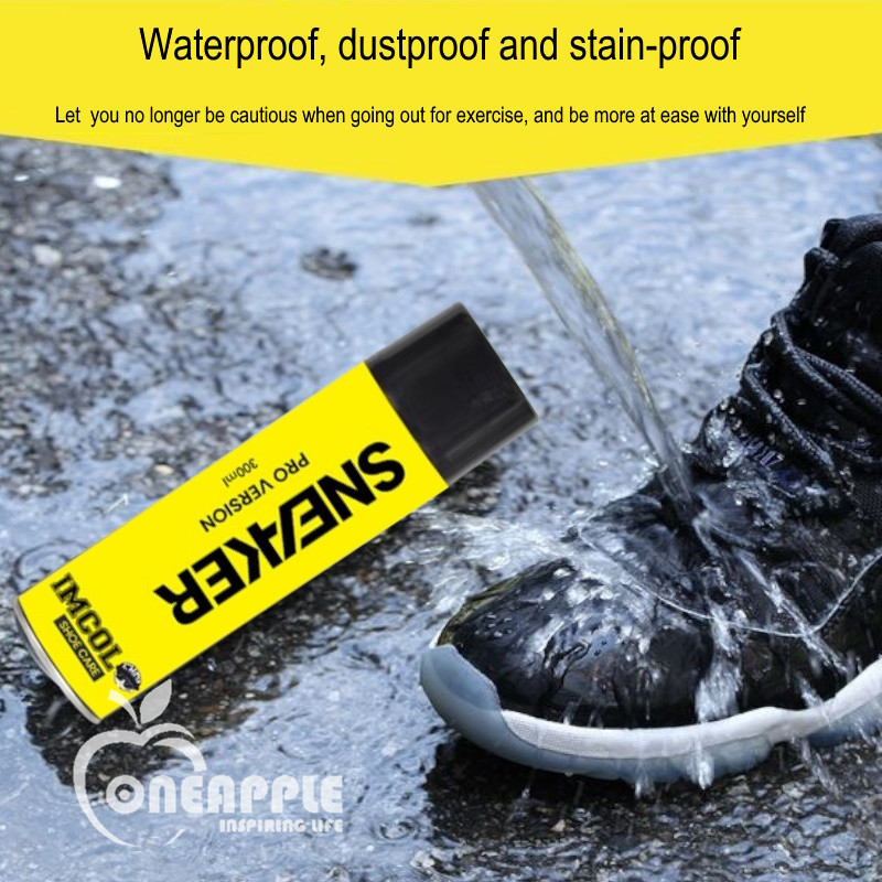 Sneaker YELLOW Waterproof Spray Anti-Stain For Shoe And Bag 300ml (1 ...