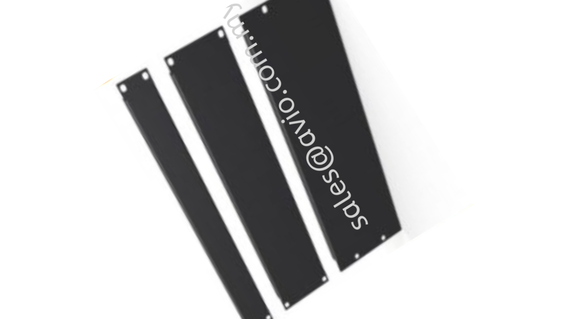 19" 19 Inch Server Rack Blank Plate Cover Panel 1U 2U 3U Metal Black ...