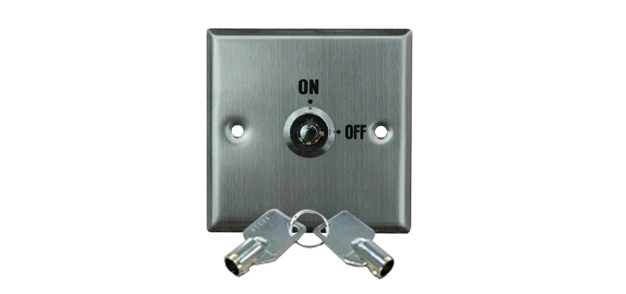 Key Switch On Off Selection Stainless Steel Emergency Door Access ...