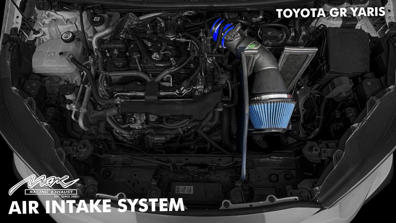 Toyota GR Yaris RZ RC 1.6L Turbo Max Racing Cold Air Open Pod Intake ...