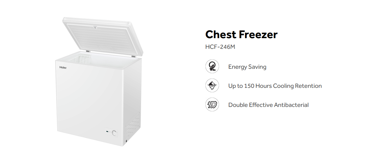 Haier Chest Freezer 200L Nett Peti Freezer Murah Deep Freezer Peti ...