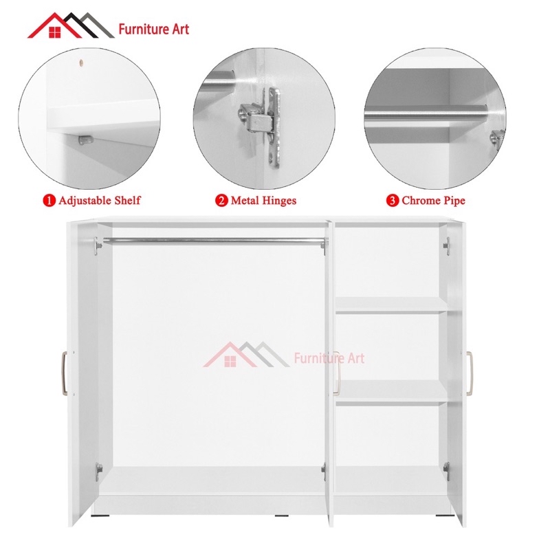 Children Wardrobe / Almari Baju Budak / Kids Wardrobe / Baby Wardrobe ...