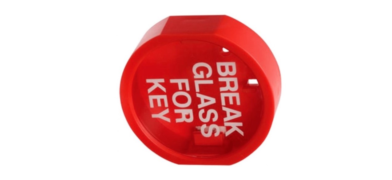 Key Emergency Break Glass for Key to Take Out Spare Key to Open Door ...