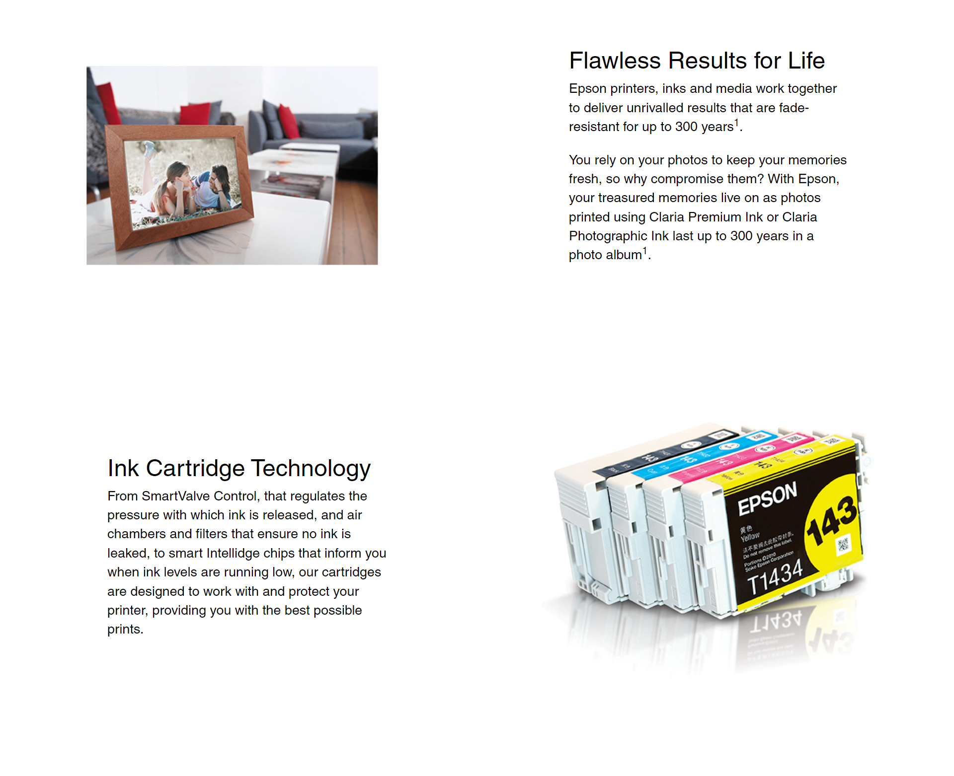 Epson T289 Black Ink Cartridge / Epson T290 Color Ink Cartridge for ...