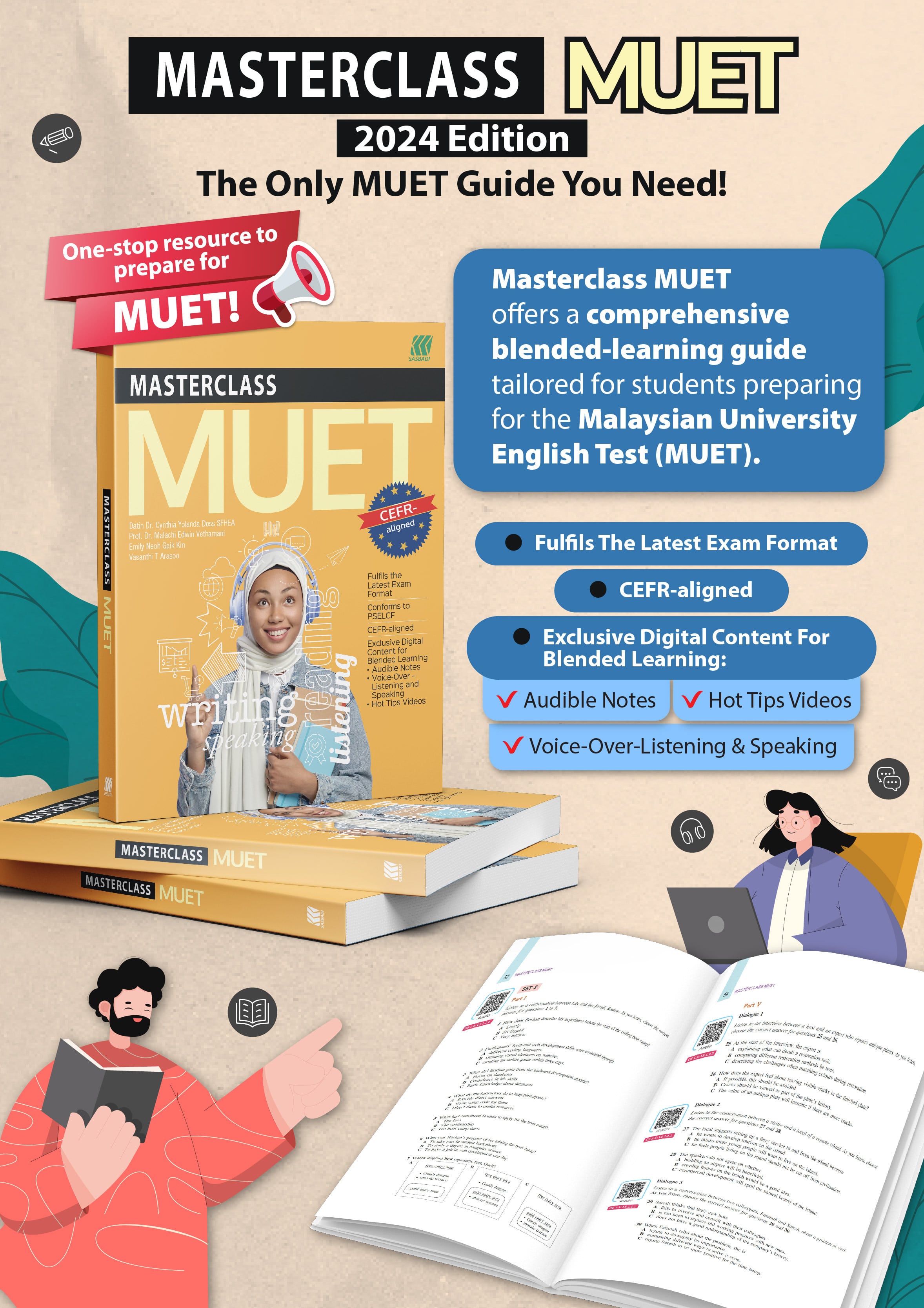 MasterClass MUET CEFR-aligned (Edition 2024) | Shopee Malaysia