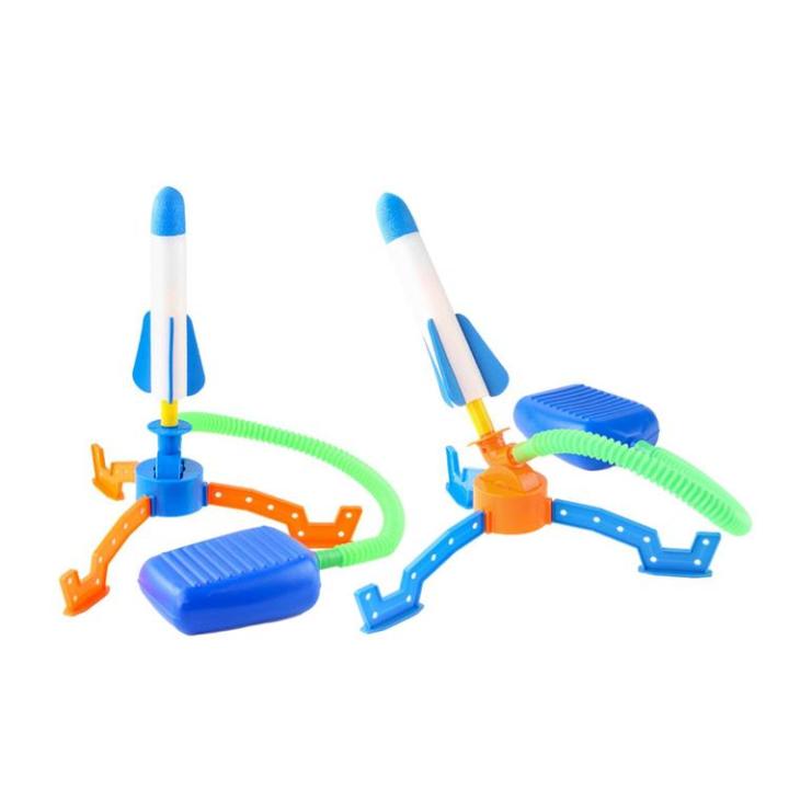 GOOGOO BIRD Flying Rocket Launcher Kids Toy Luminous Outdoor Ejection ...