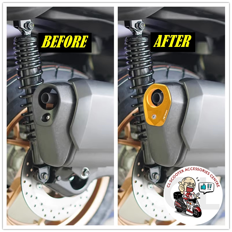 YAMAHA XMAX Side Single Stand Pad Tapak Tongkat Stand Pad Kaki Itik ...