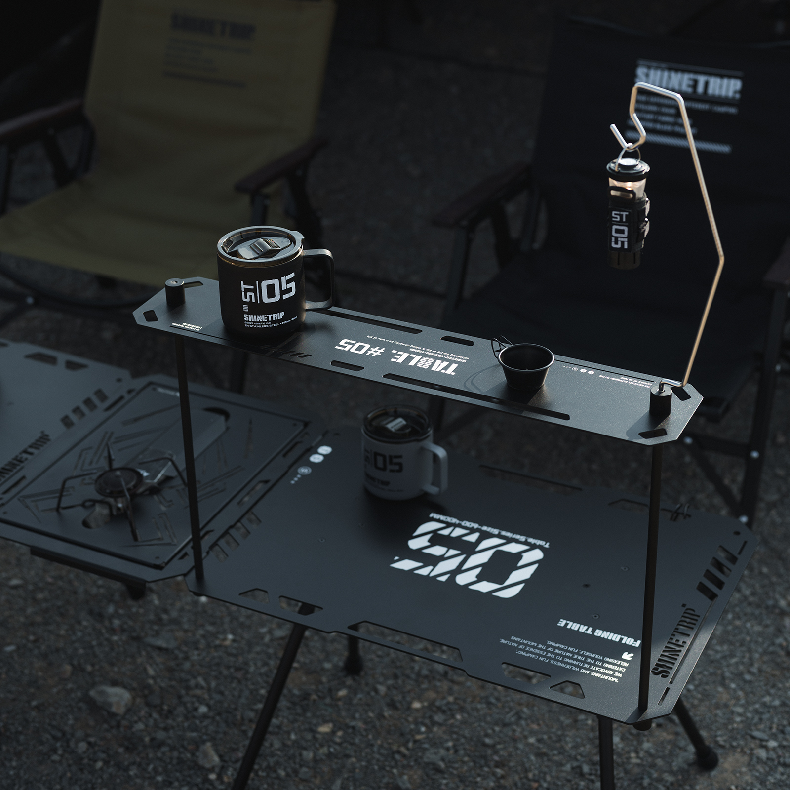 Shinetrip Adjustable Height Tactical Table Joinable Aluminum Alloy IGT ...