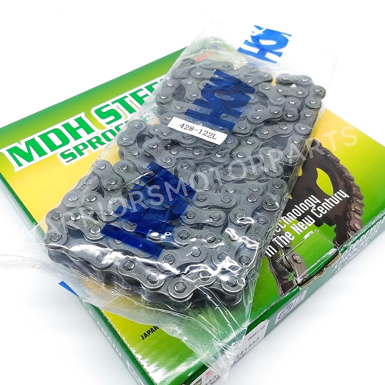 YAMAHA Y125/RXZ/SRL110/Y110 [MDH] 428 SPROCKET SET (STEEL) DRIVE KIT ...