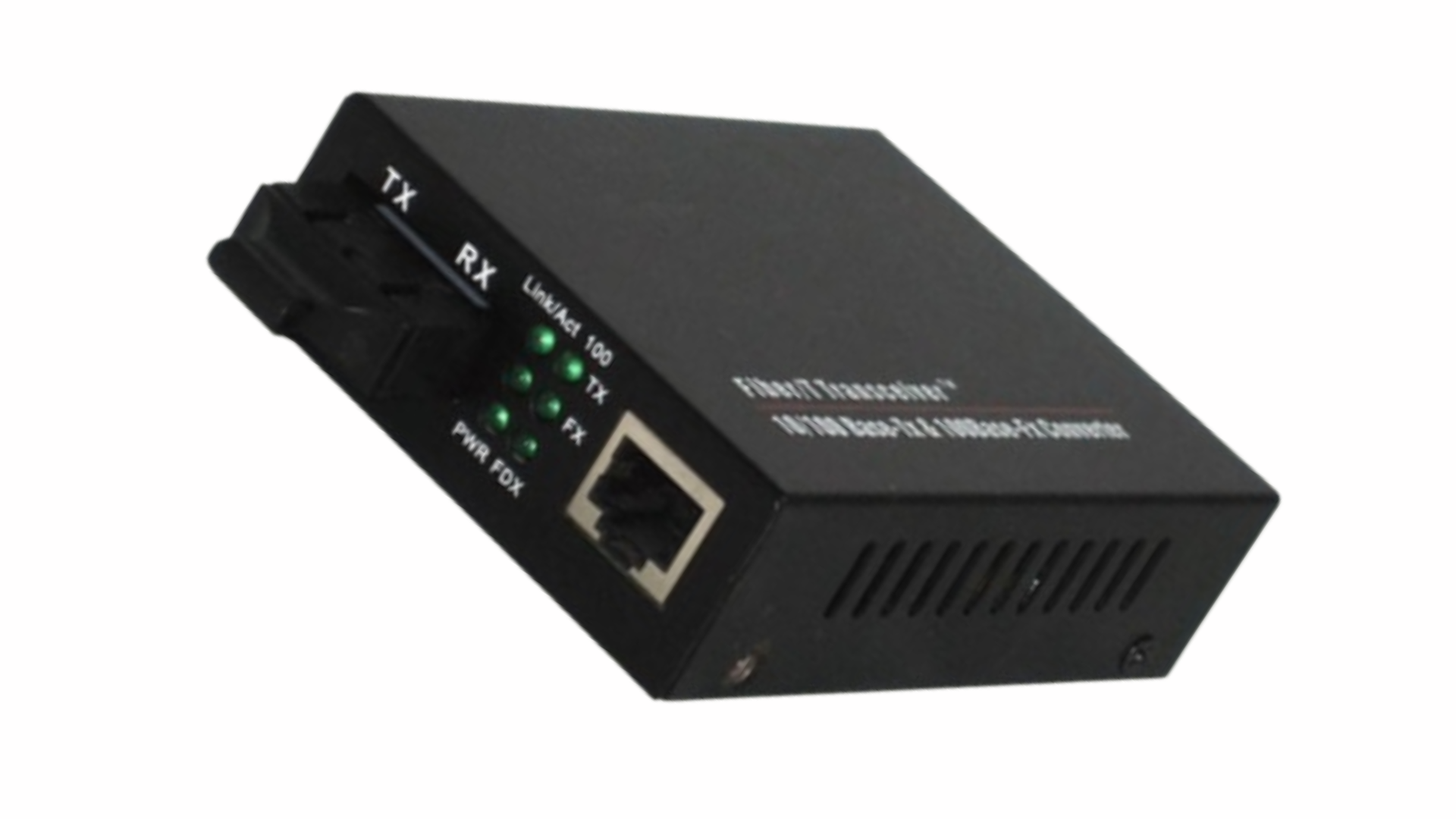 Fiber Media Converter Multimode Fiber to RJ45 Cat6 Gigabit Ethernet ...