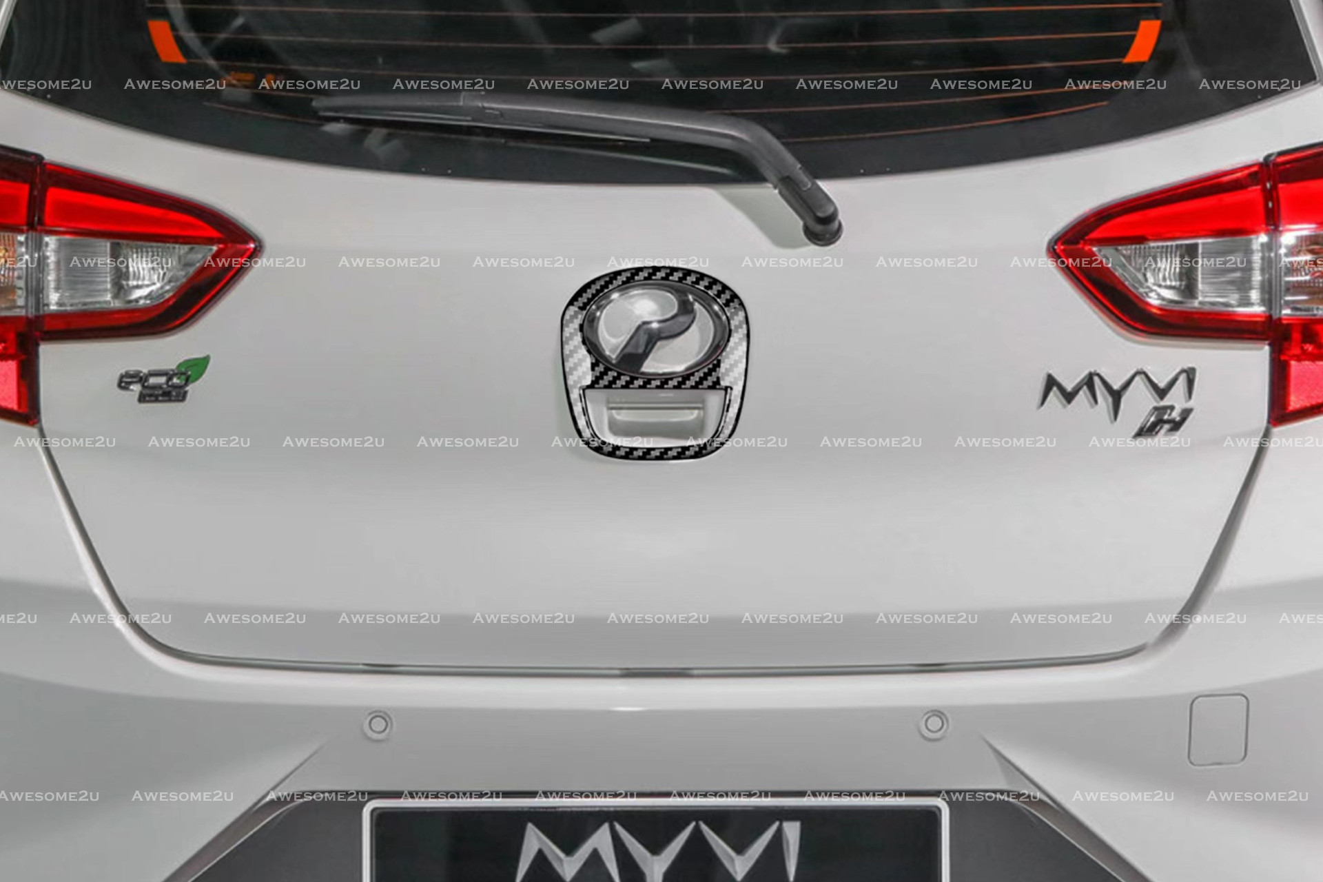 Awesome2u Perodua Myvi 2018-2024 Back Door Handle Cover Rear Door ...