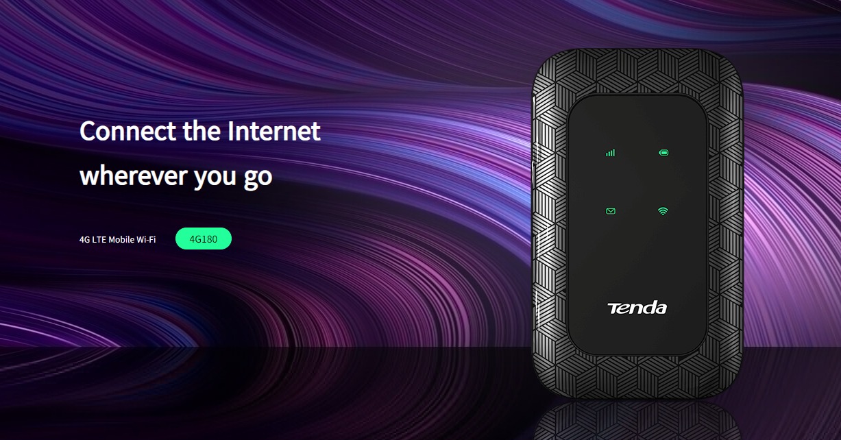 TENDA TD-4G180 4G LTE Modem Pocket N150Mbps Router Portable Mini Small ...