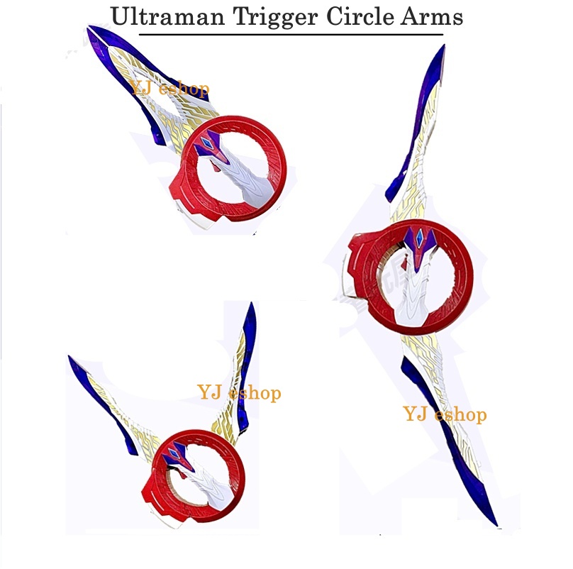Ultraman Trigger Circle Arms Hyper Key Power Sword Toy Mainan Ultraman ...
