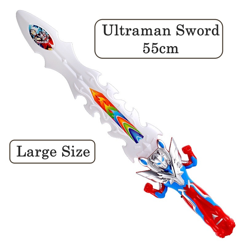 Ultraman Sword Flashing Light & Sound Ultraman Hero Sword Toy Mainan ...