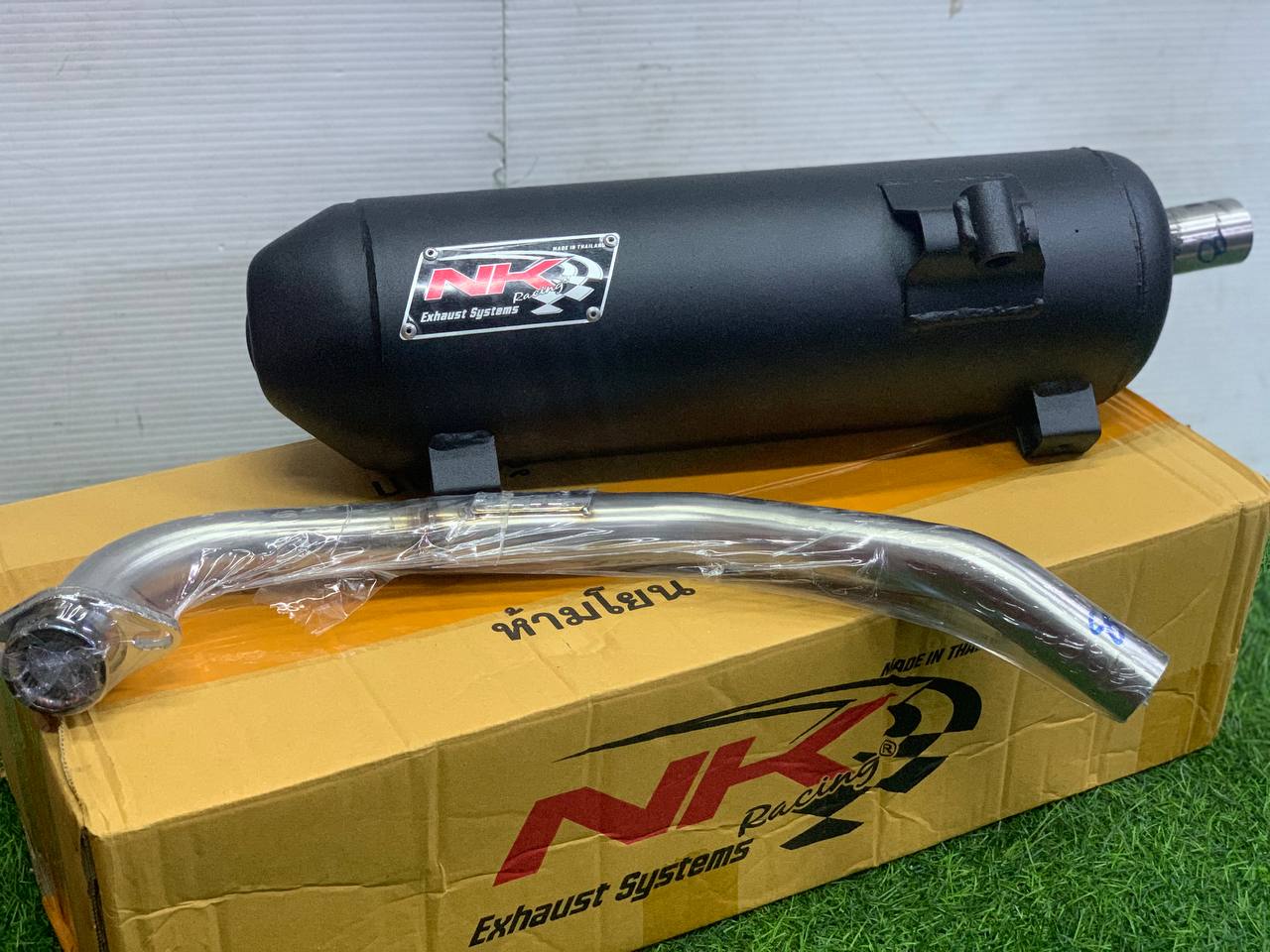 NK RACING EXHAUST PIPE EX5 DREAM 110 FI / W110 FI / W125 FI / FUTURE ...