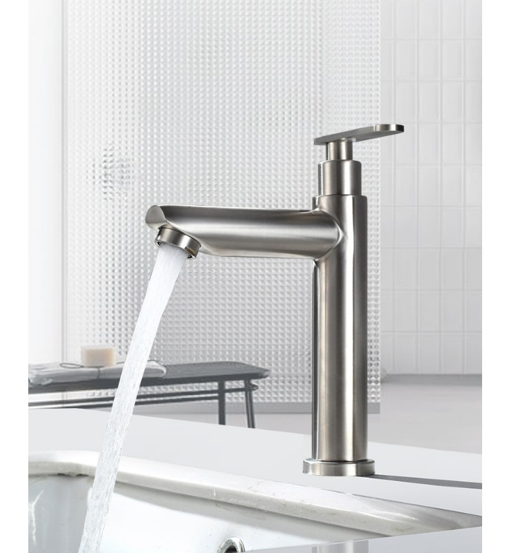 Clear Stock (Cheapest Price) SUS304 Single Cold Basin Tap (Heavy ...
