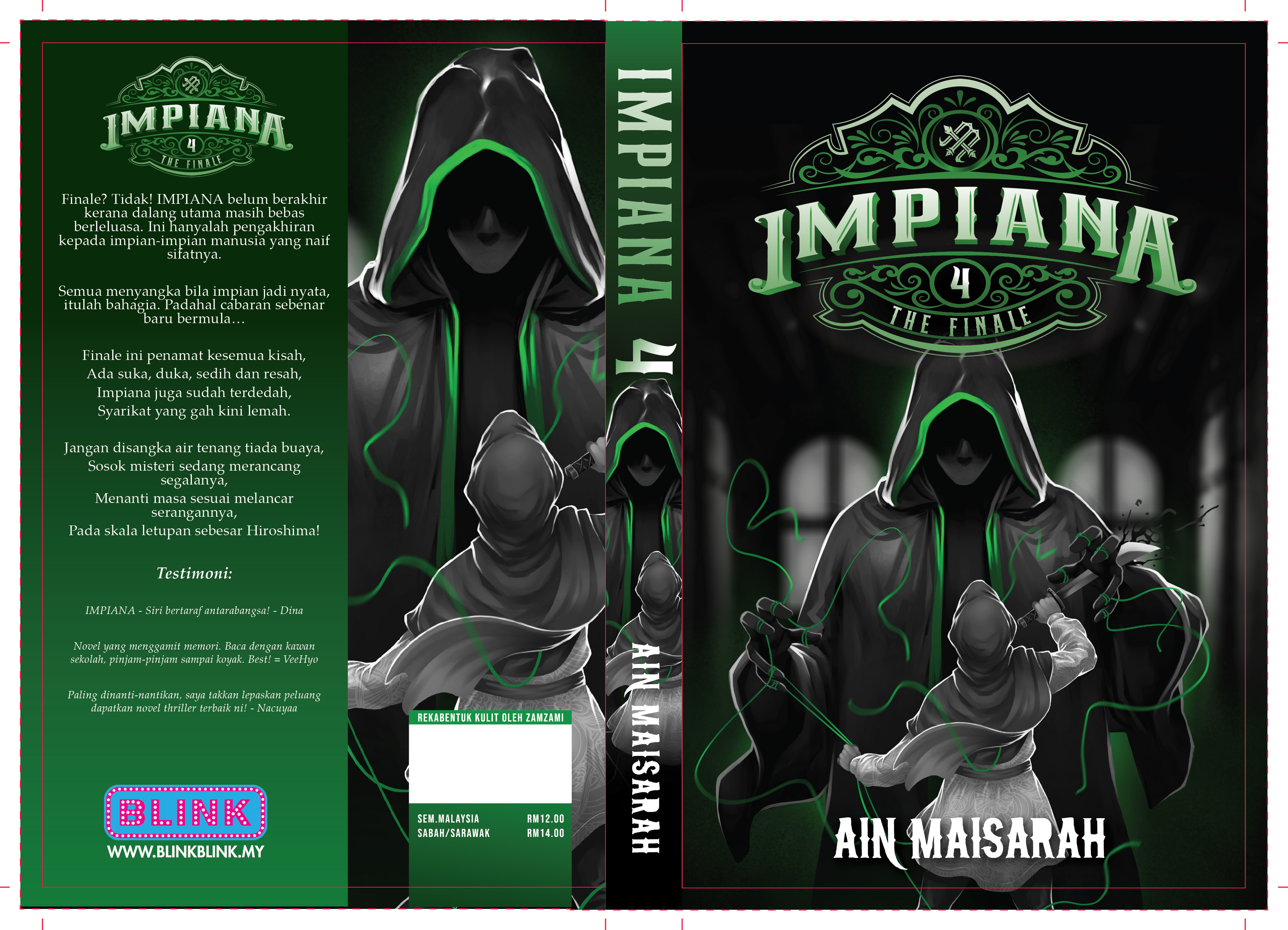 NOVEL IMPIANA THE WANNABABES AIN MAISARAH PAKEJ EXCLUSIVE ready stock ...