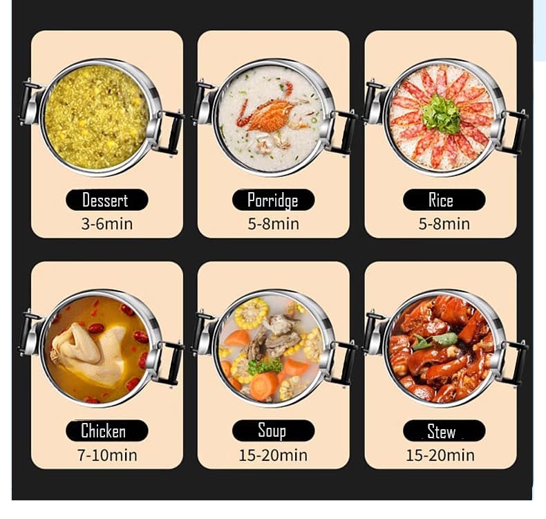 High Pressure Cooker Commercial Aluminium Gas Restaurant Hotel Quick ...