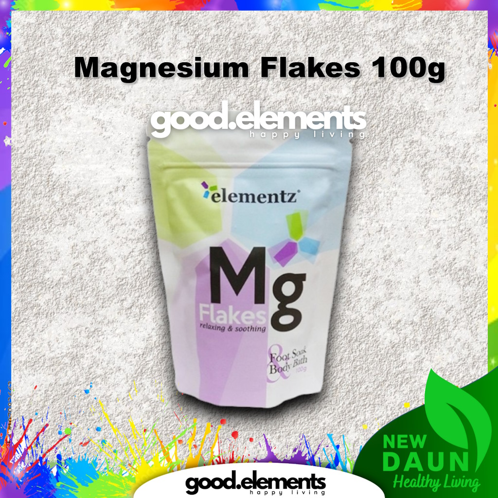 ELEMENTZ Mg Flakes Magnesium Flakes rejuvenating relax stress reliever ...