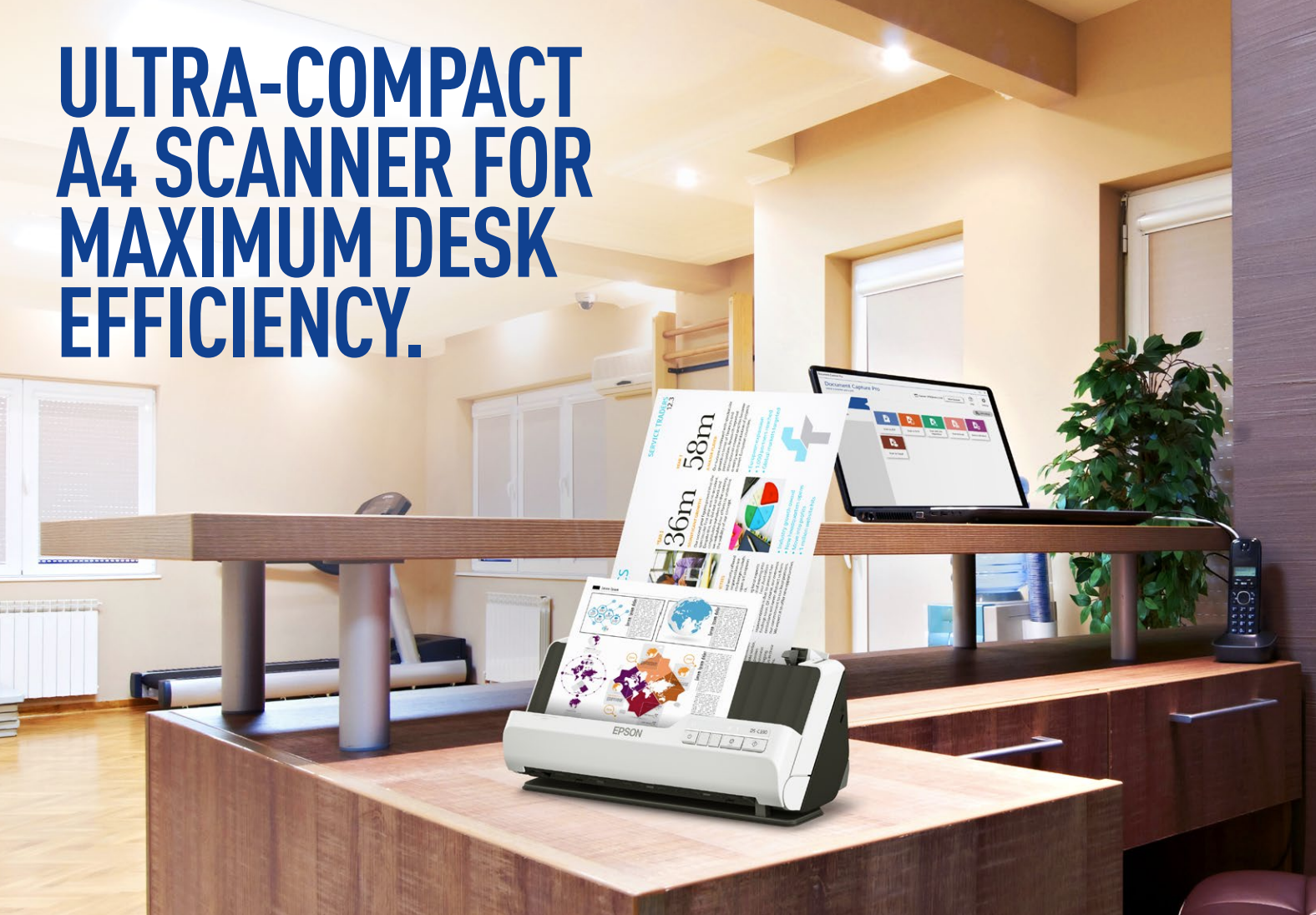 Epson WorkForce DS-C330 Portable Sheet-fed Document Scanner Ultra ...