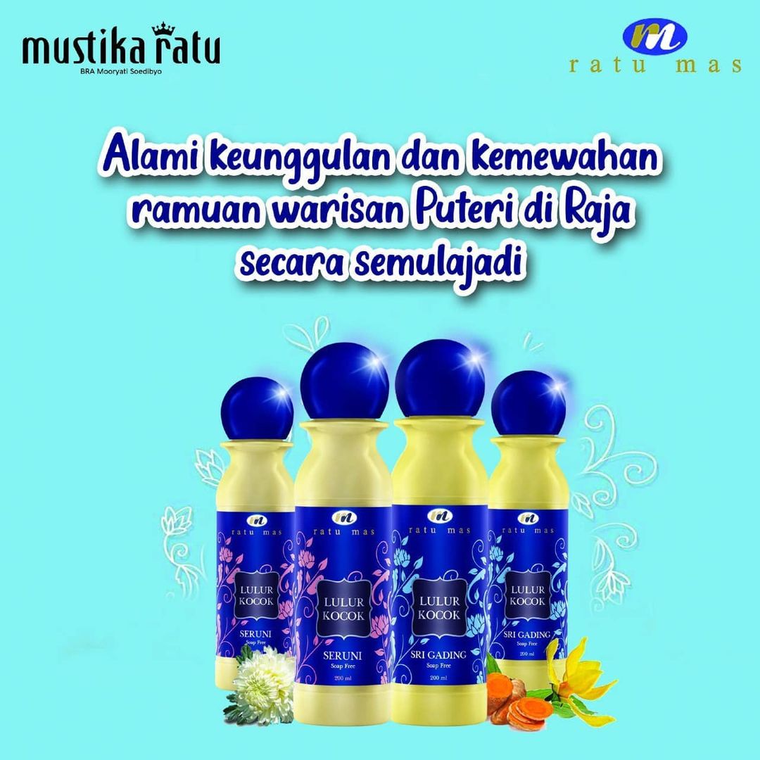 Mustika Ratu Lulur Kocok Sri Gading Body Scrub (200ml) | Shopee Malaysia
