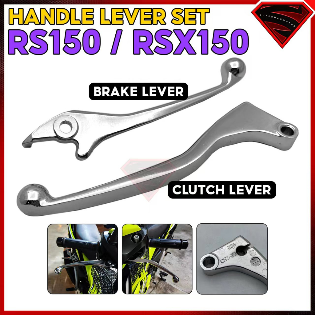 GENUINE BRAKE LEVER CHROME HONDA EX5/GBO/C70/GBOJ/RS150/RSX150/RS150R ...