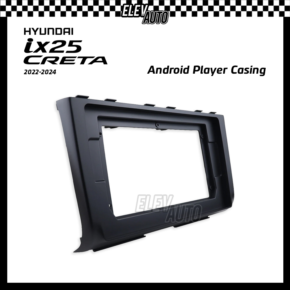 Hyundai IX25 IX 25 Creta 2022-2024 10" Android Player Casing Installation Dash Kit Player Casing ...