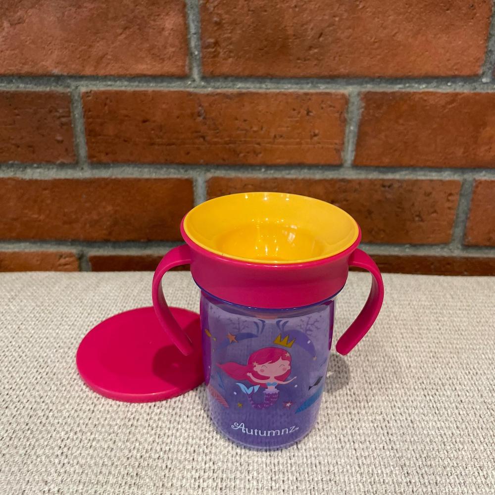 Autumnz Easy Non-spill 360° Sippy Cup with Handle | Baby Sippy Cup ...