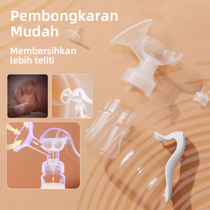 Real Bubee Breast Pump Manual Pam Susu Baby Breast Milk Pumps ...