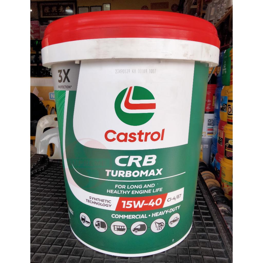 S2U Castrol Engine Oil CRB Multi 20W-50 CF-4 20Liter For Diesel Enjin ...