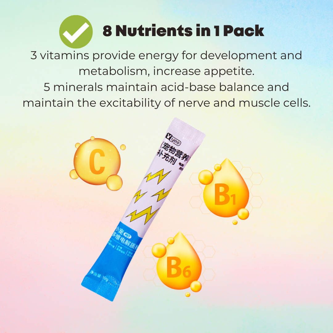 Yee Hamster Electrolyte Nutrition Powder Vitamin and Mineral / Serbuk ...