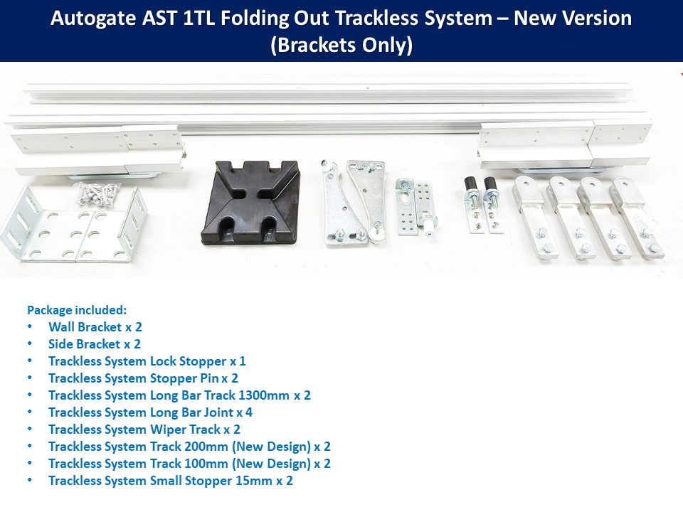 Autogate AST 1TL Folding Out Trackless System (Autogate Trackless ...