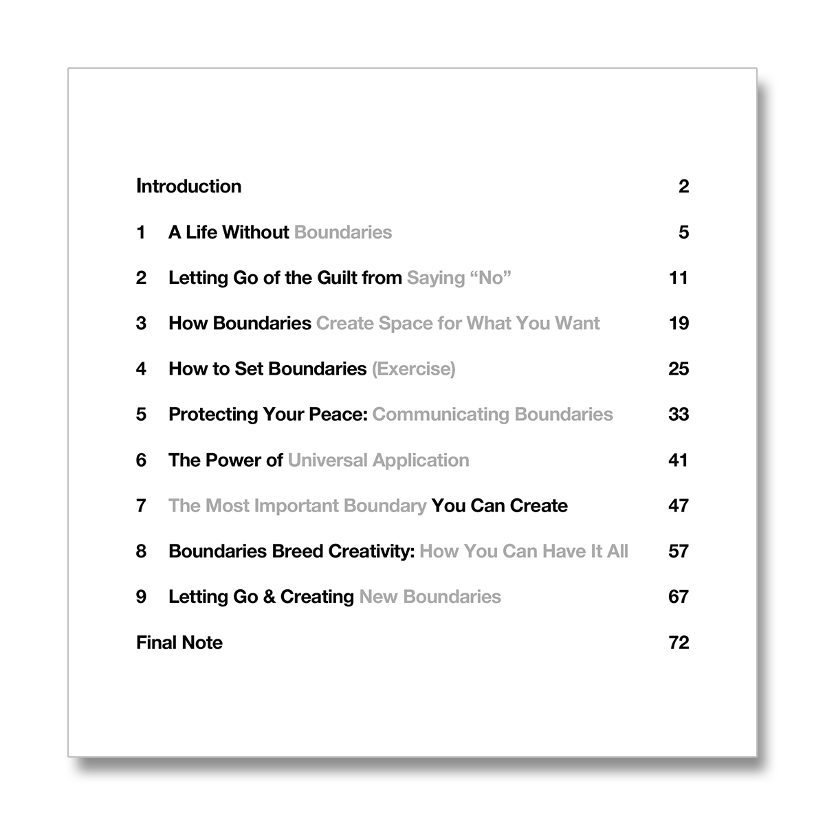 Boundaries = Freedom : How to Create Boundaries that Set You Free ...