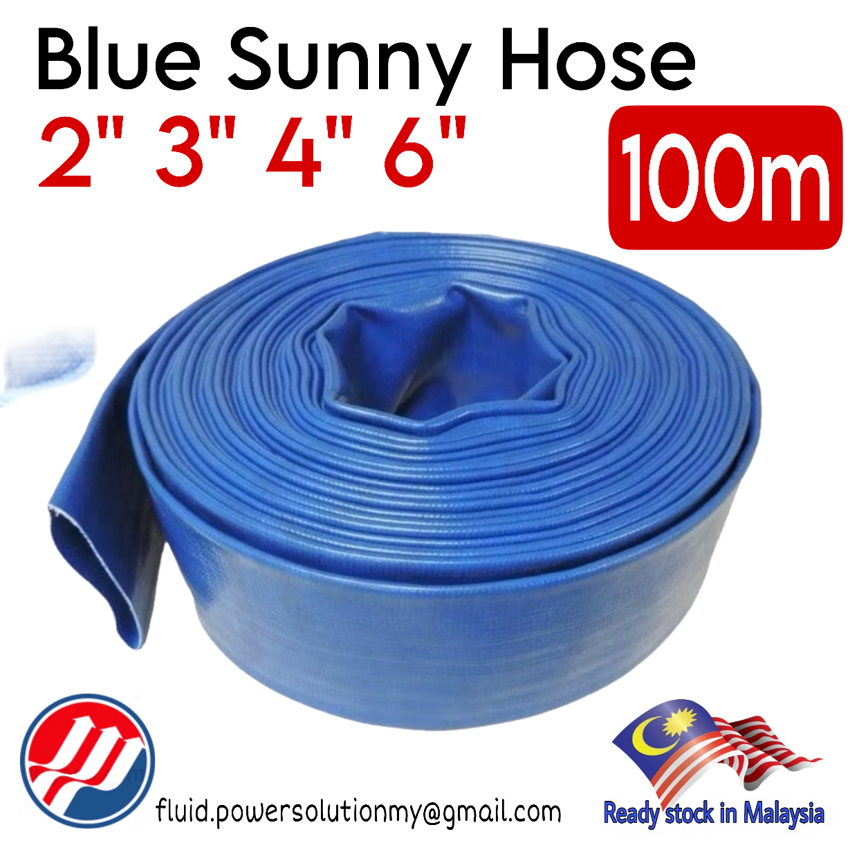 ( Sunny Hose ) Discharge Hose Sunny Hose 2" 3" 4" 6" Water Pump Hose ...