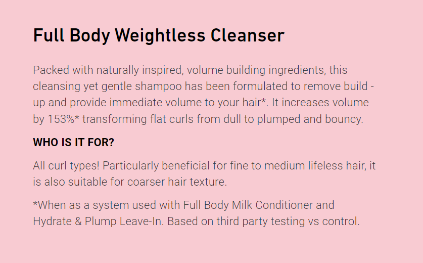 (Readystock) Curlsmith (Invisible Volume Mousse / Hydrate & Plump ...