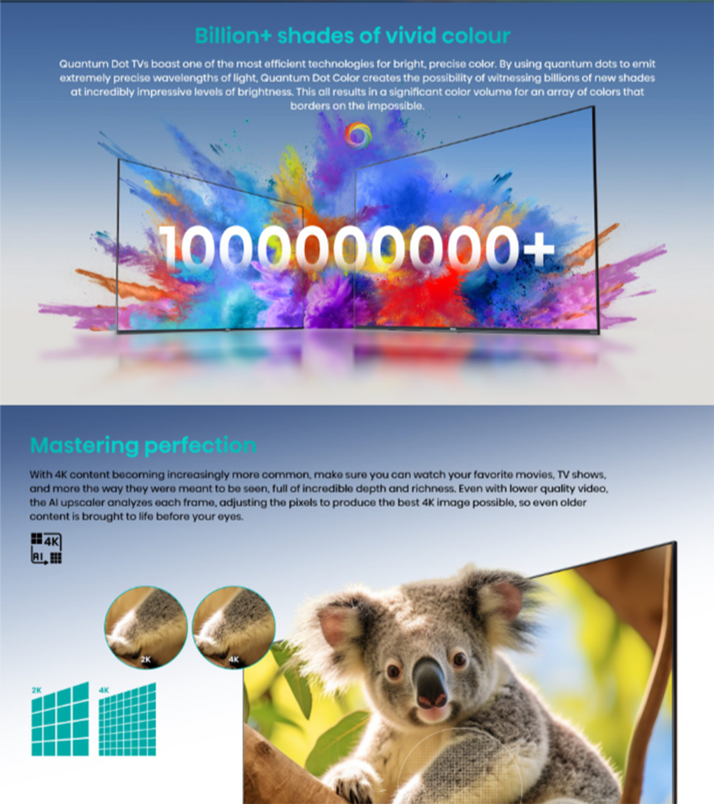 Hisense 85Q6N Q6N Series 85 Inch 4k QLED TV | ESH | Shopee Malaysia