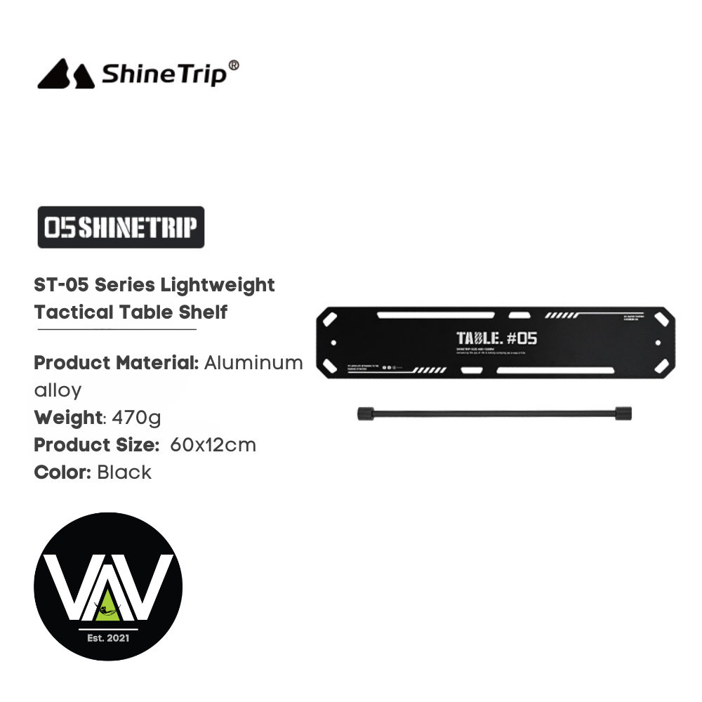 SHINETRIP ST-05 Series Lightweight Tactical Table | Shopee Malaysia