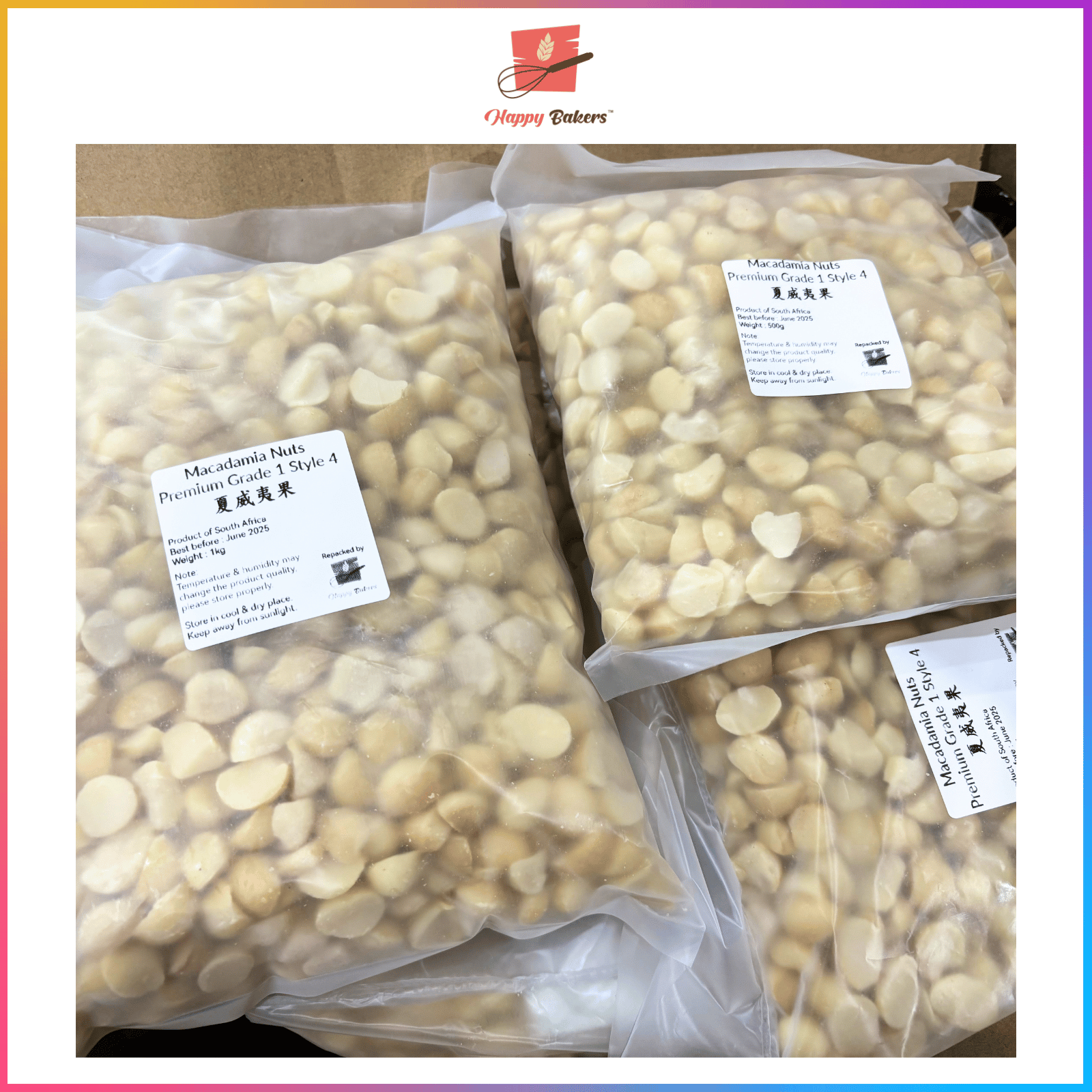 Premium Grade 1 Macadamia Nuts Style 4 | Shopee Malaysia