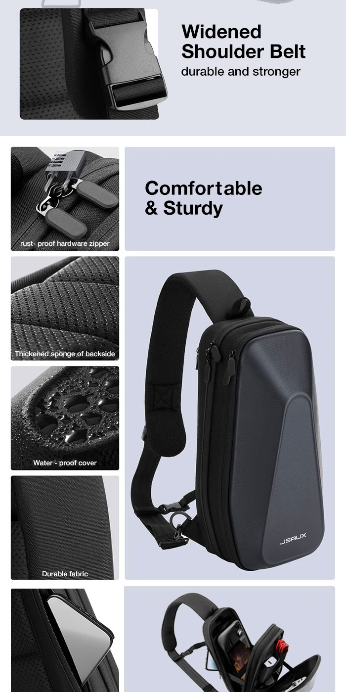 JSAUX BG0105X Shoulder Bag for Handheld For Steam Deck, Switch, ROG ...