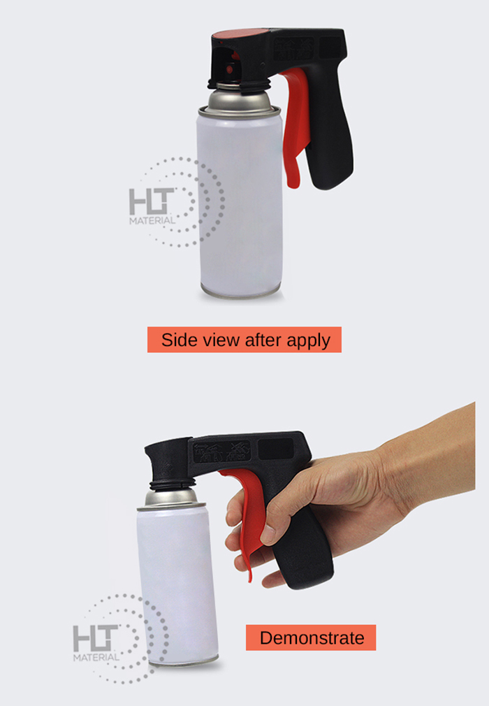 Aerosol Spray Can Handle Red with Grip Trigger Plastic | Shopee Malaysia