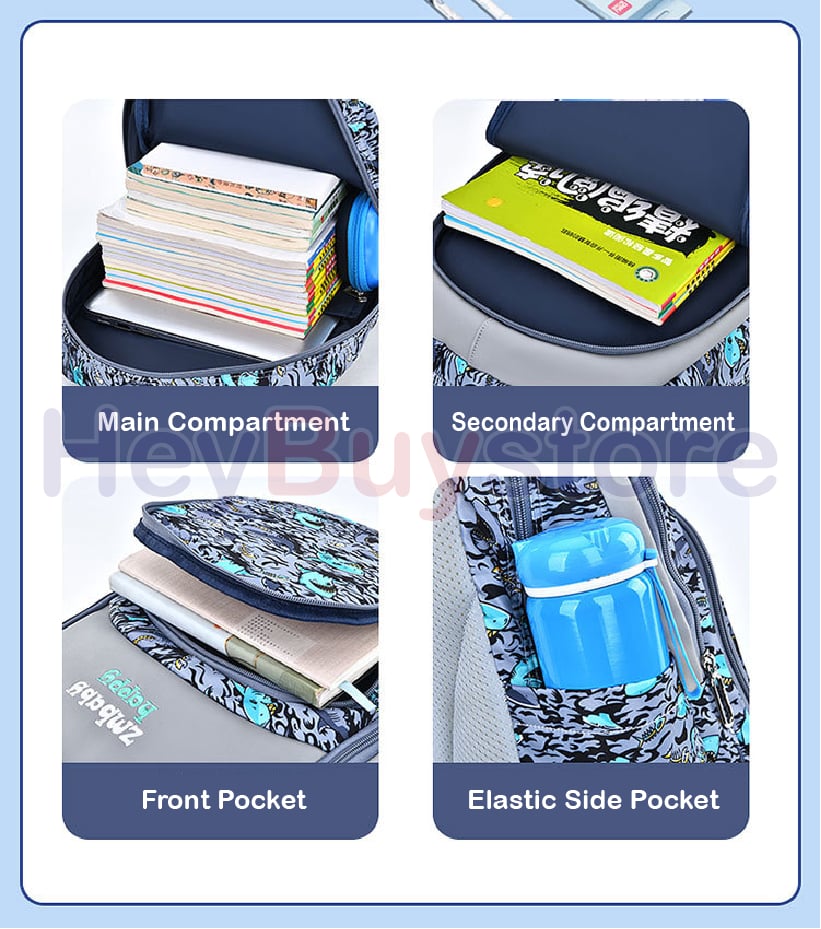 [NEW]ZMBABY 40cm/45cm Good Quality Preschool & Primary School Bag ...