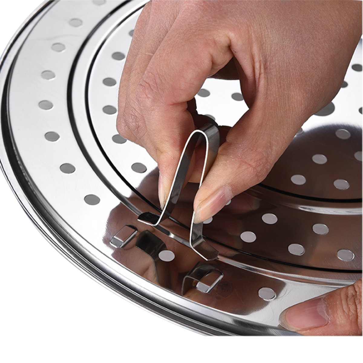 Multifunction Kitchen Cooking Steamer Tray Steam Plate Stainless Steel ...