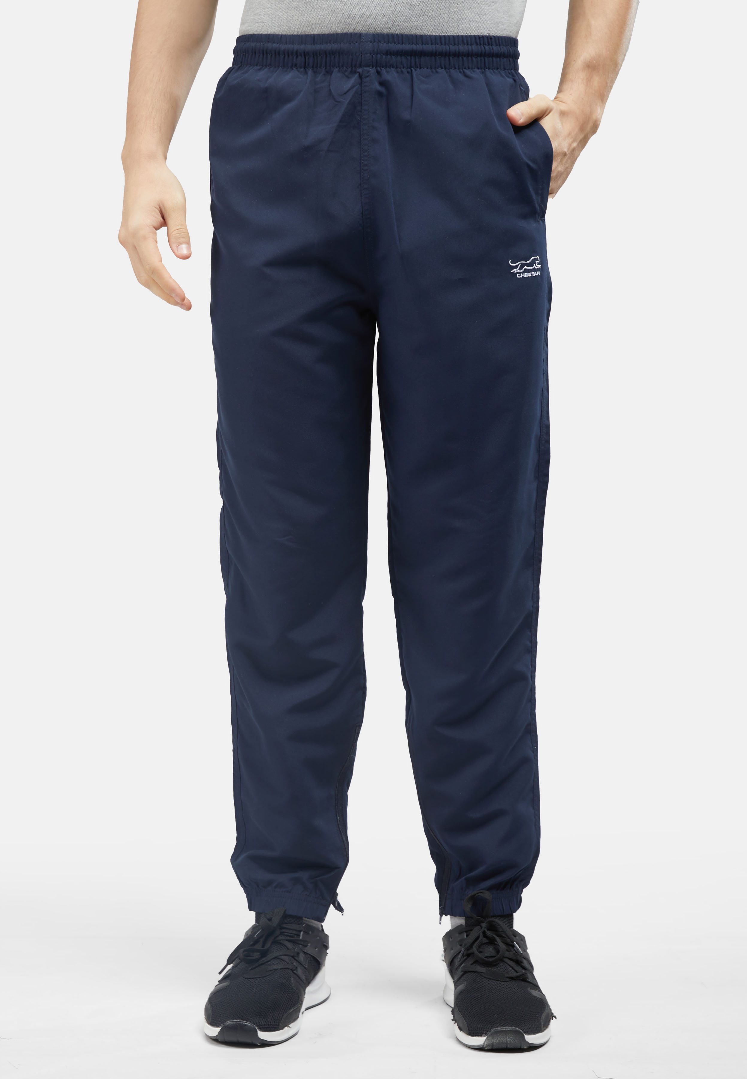 Cheetah Men Seluar Sukan Panjang Lelaki Regular Fit Polyester Grip ...