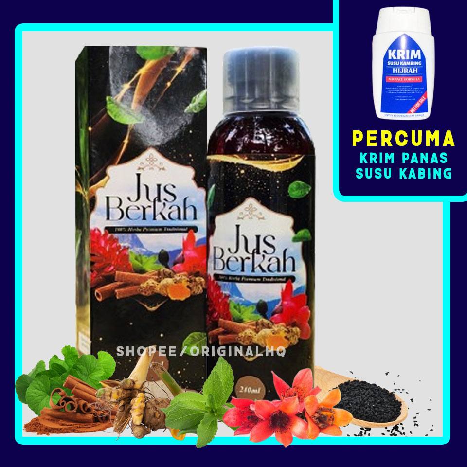 [Jus Berkah] - Minuman Herba Tradisional Berkualiti Tinggi & Premium ...