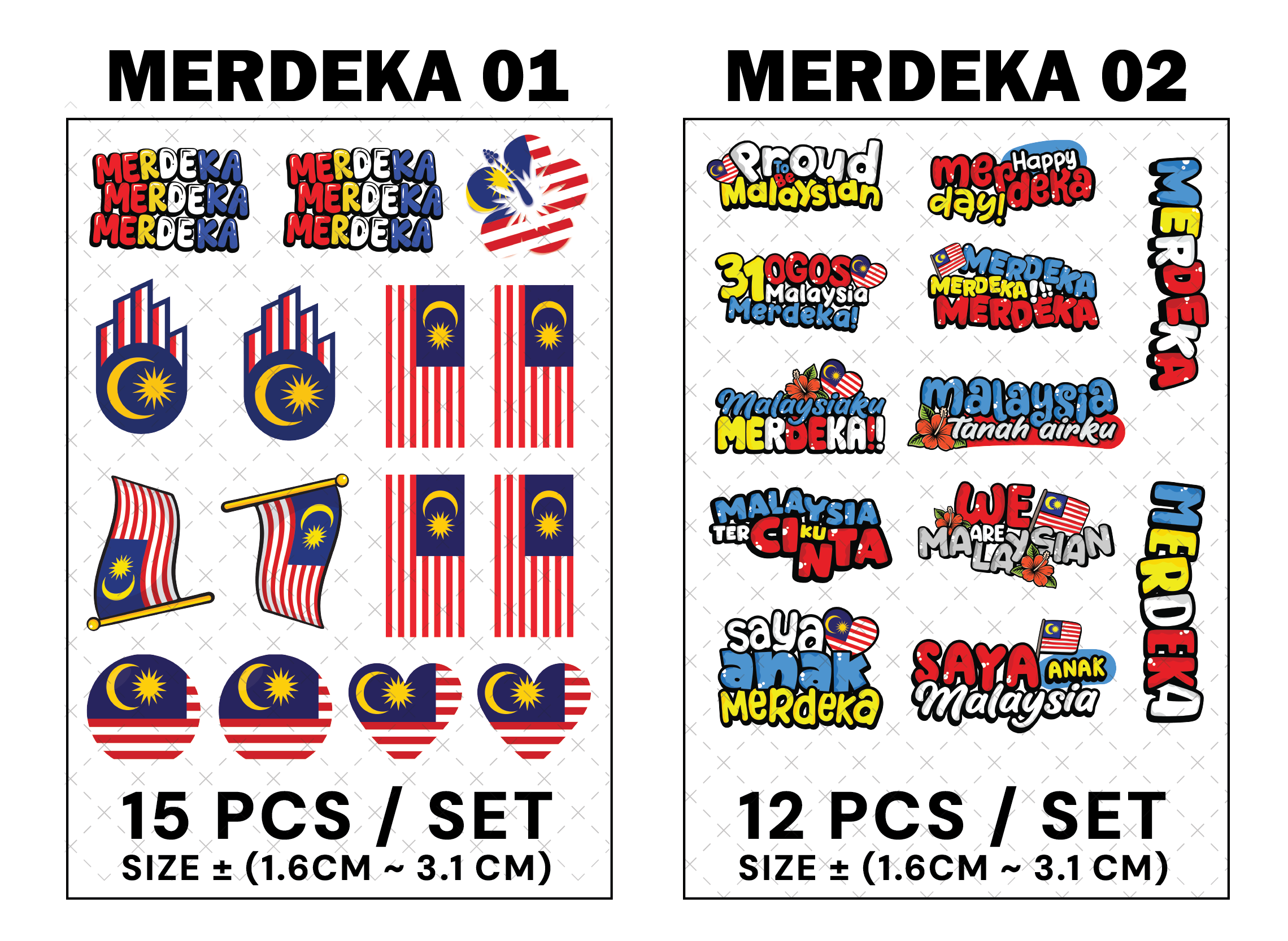 STICKER PIPI MERDEKA TRANSPARENT WATERPROOF (READY STOCK) | Shopee Malaysia