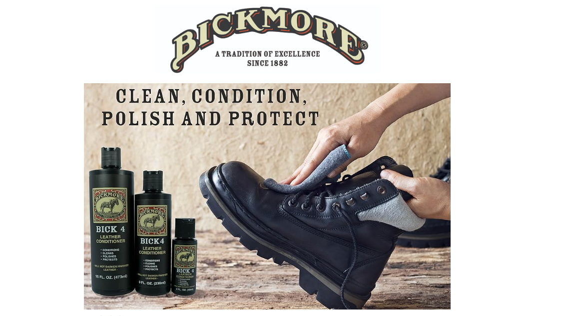 Bickmore Bick 1 Bick 4 Leather Conditioner and Leather Cleaner, Exotic ...