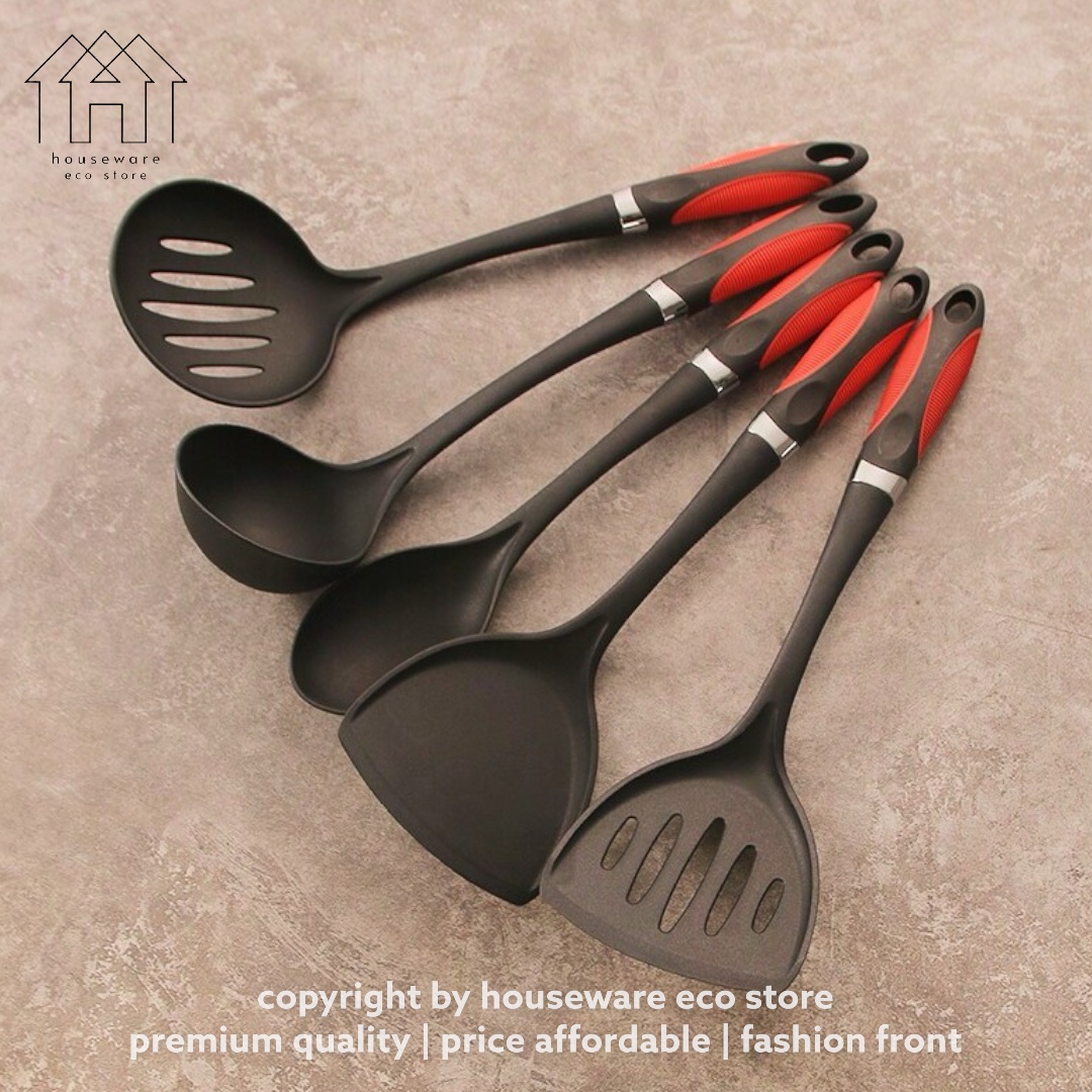 Nylon Spatula High Heat Resistance Cooking Tools Set Cookware Utensils ...