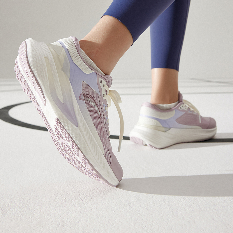 ANTA Women Running Shoes 1224C5536-3 -Pink/Ivory White (Kasut Larian ...
