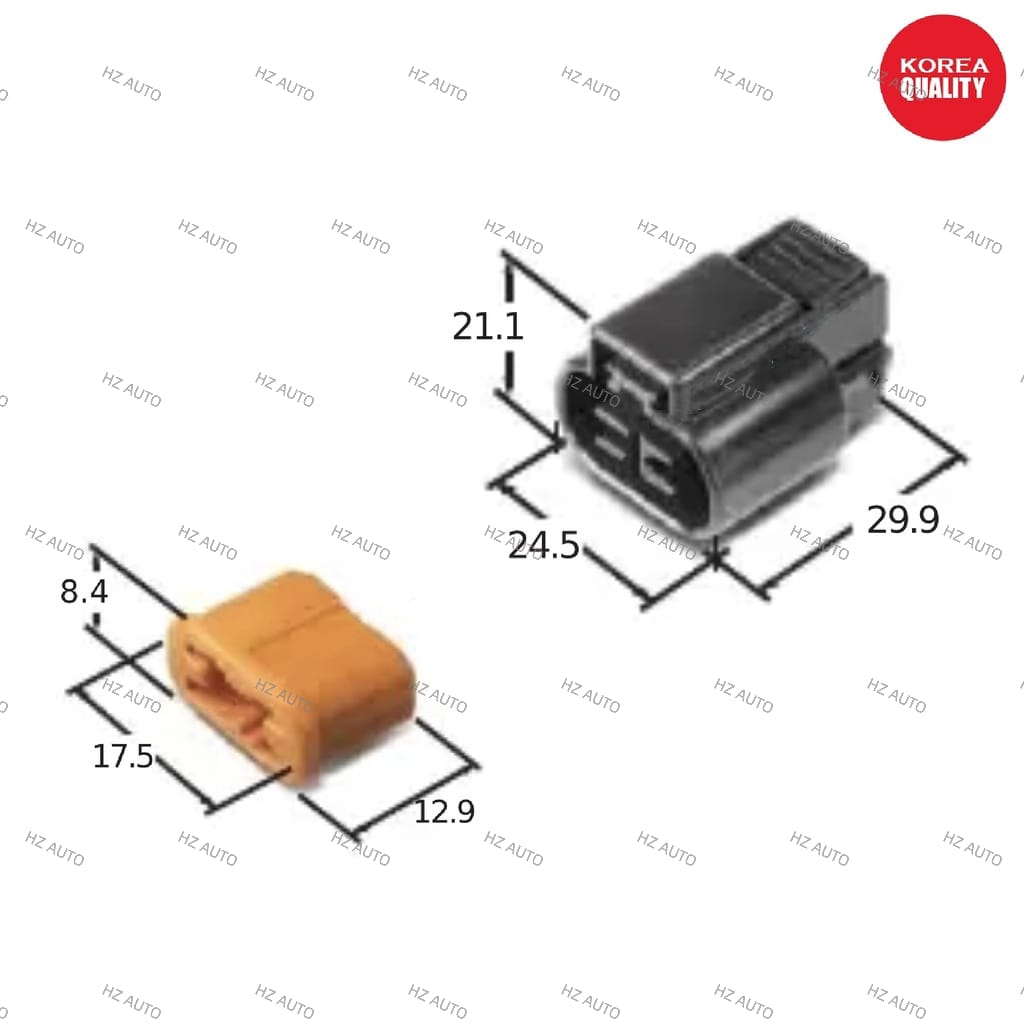 (SK-10283) 2 Pin Proton Wira, Perdana V6, Satria, Putra, 4G93, 4G63 ...