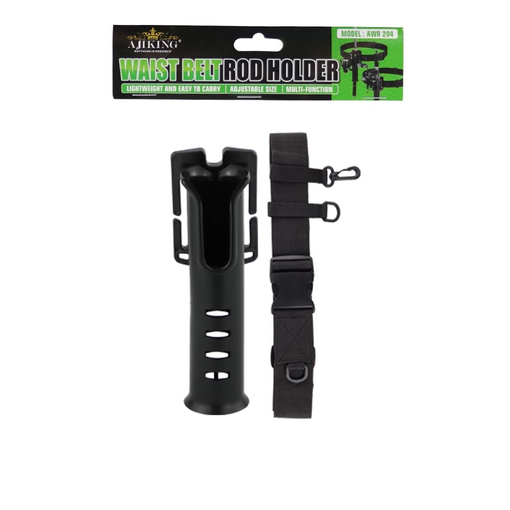 Ajiking Waist Belt Fishing Rod holder Tali Pinggang Joran Pancing Rod ...